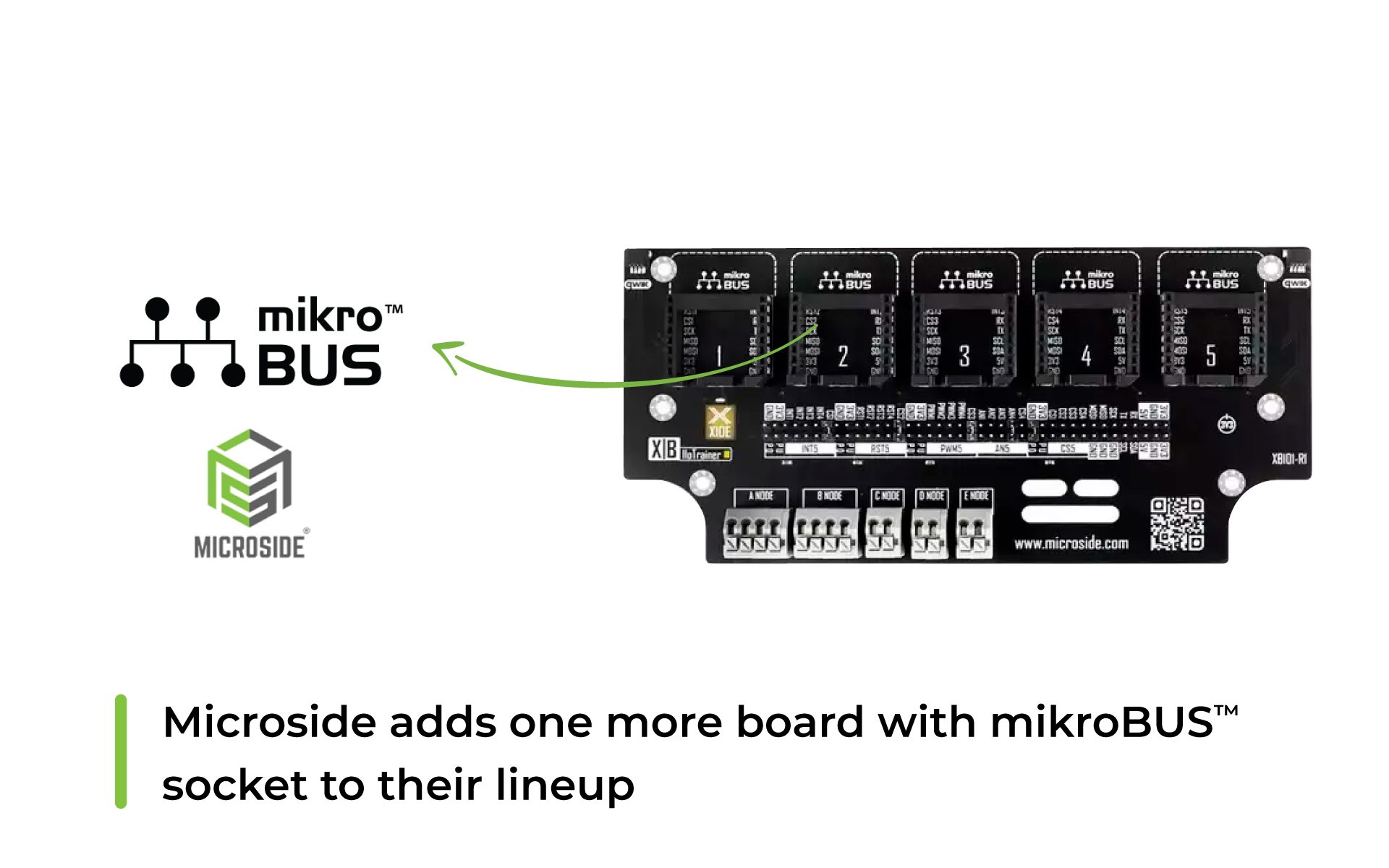 Microside Adds One More Board With Mikrobus™ Socket To Their Lineup