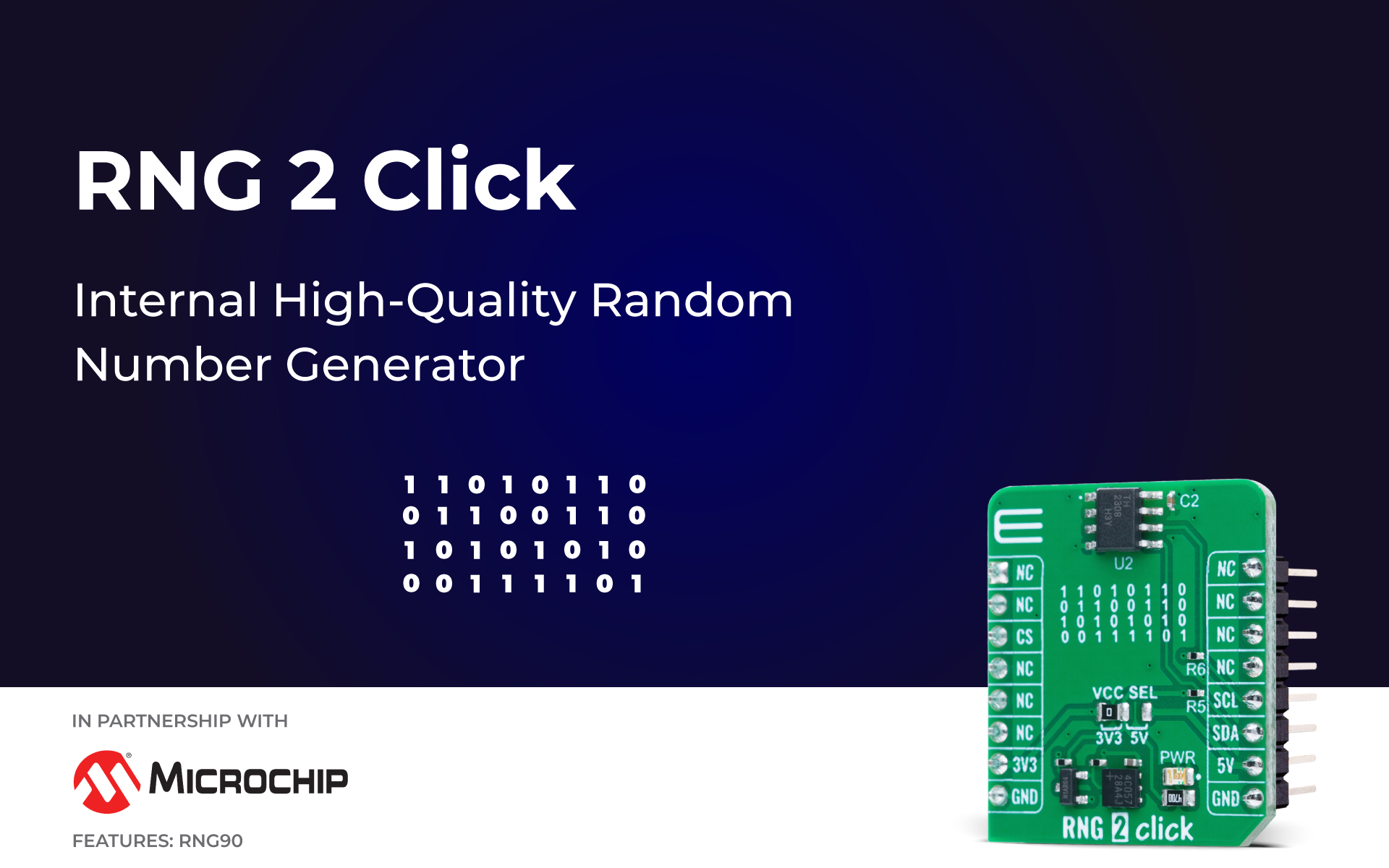 RNG 2 Click for secure and certified random number generation in ...