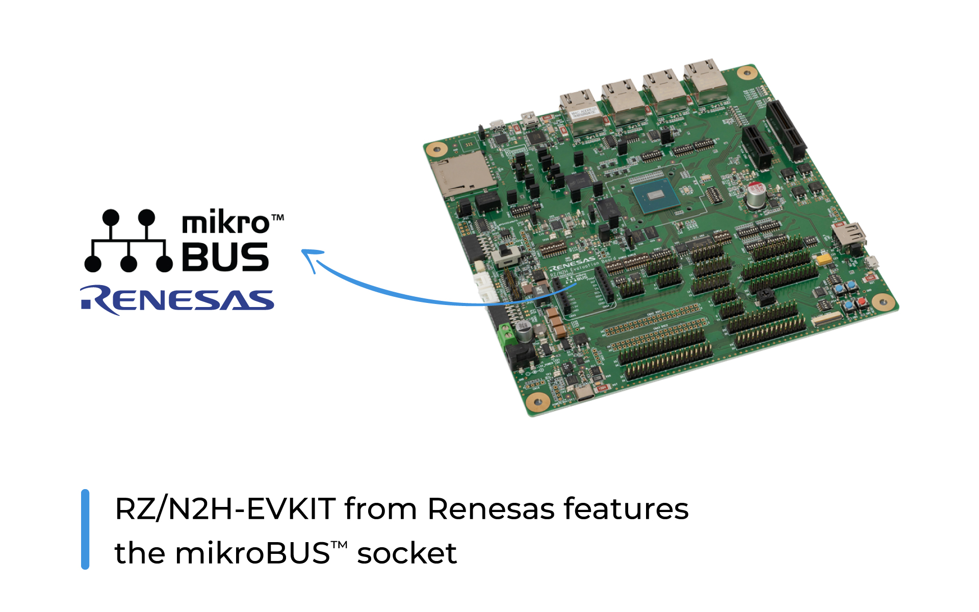 Another Renesas board joins the mikroBUS™ portfolio - MIKROE
