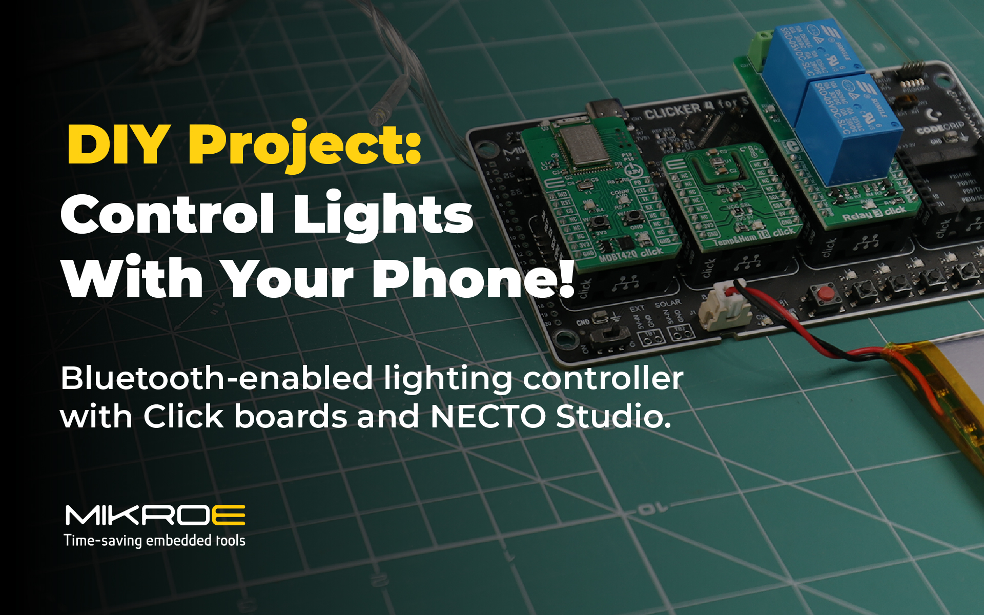 Bluetooth Relay Control with NECTO Studio - Build a Smart Light Switch ...
