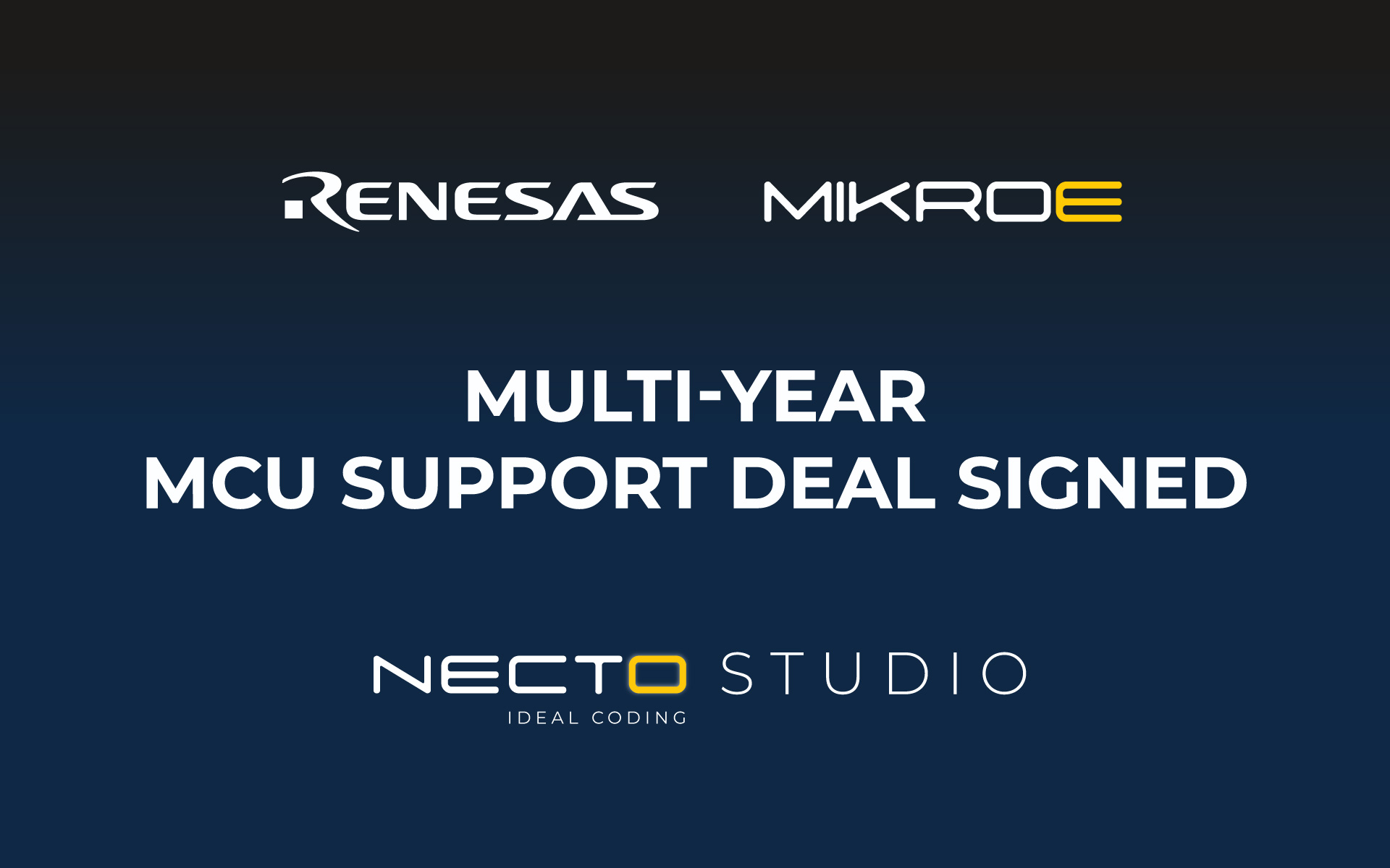 MIKROE signs multi-year MCU embedded development tool support deal with ...