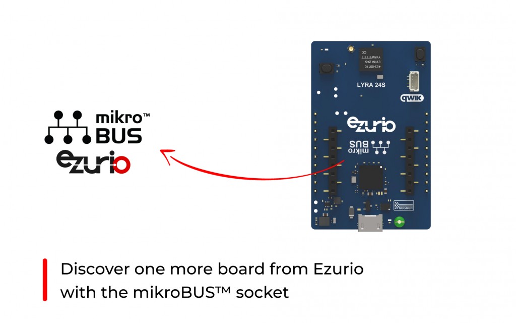 Ezurio released one more board with mikroBUS™ socket - MIKROE