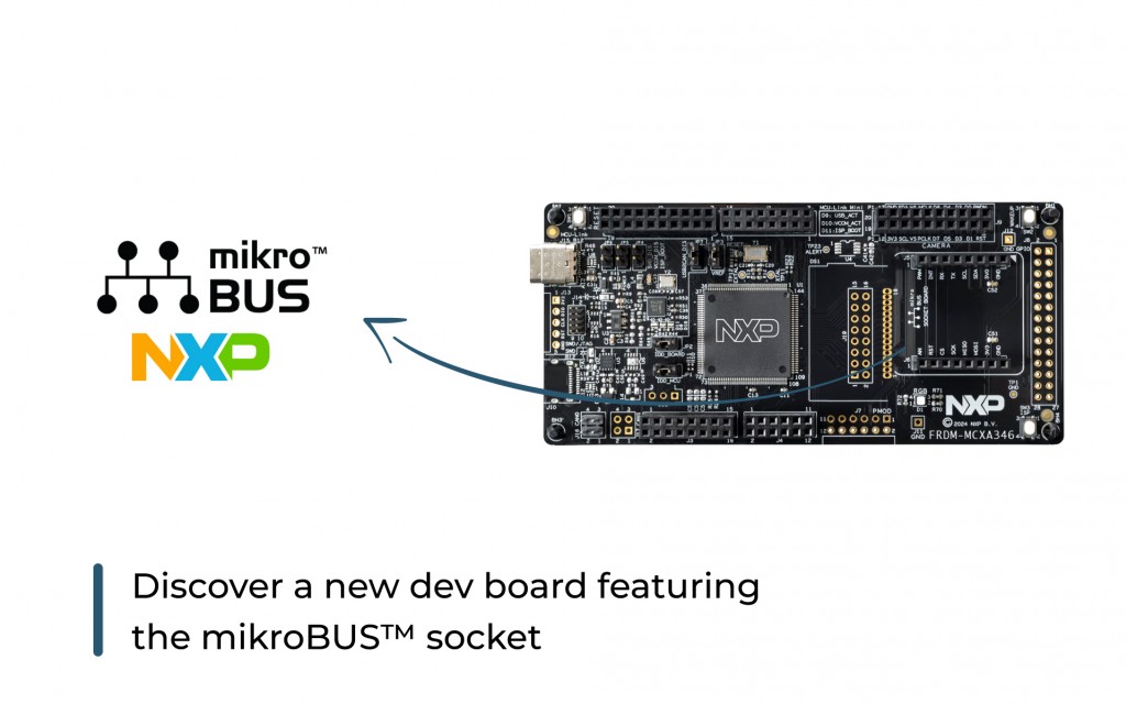 NXP released one more dev board with mikroBUS™ socket - MIKROE